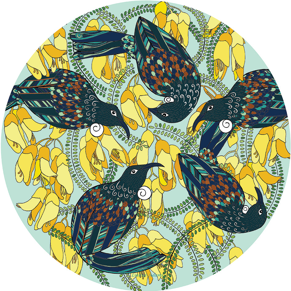 Outdoor Art - Tui Feast – Lianne Adams Art